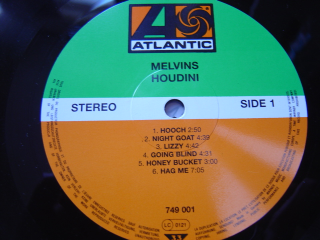Houdini (Black Vinyl) - MelvinsWiki